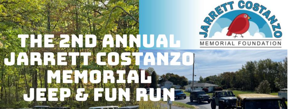 2nd Annual Jarrett Costanzo Memorial Jeep Run